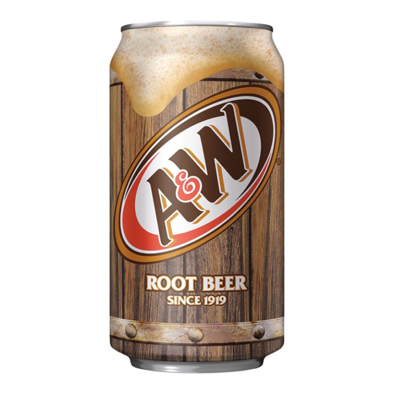 A&W Root Beer - 355ml pack of 12 cans - American Sweet Box